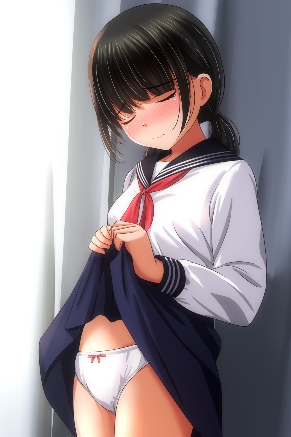 matsunaga kouyou loli pantsu seifuku skirt lift | #1232843 | yande.re